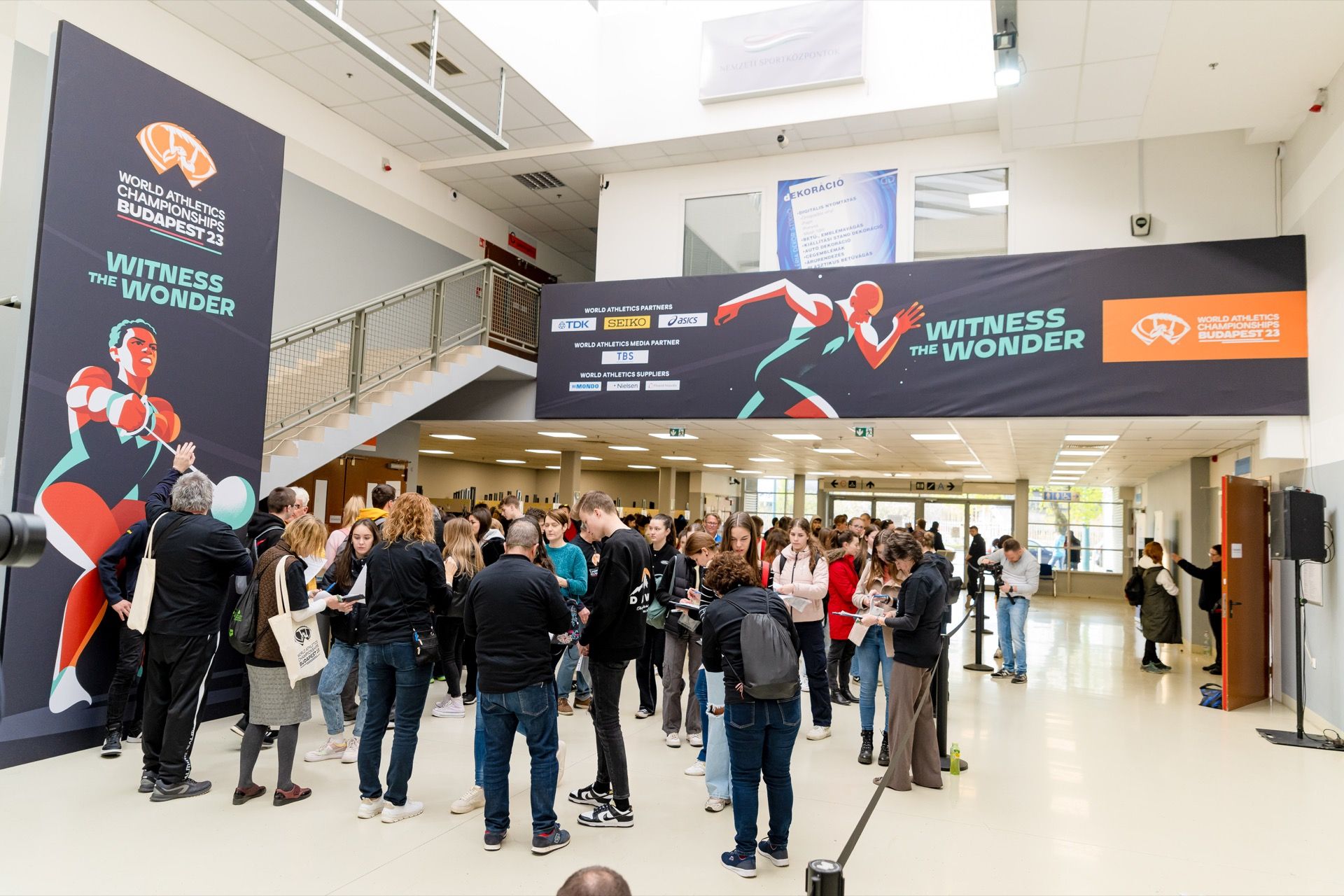 Training of volunteers for the World Athletics Championships Budapest ... Training of volunteers for the World Athletics Championships Budapest ...