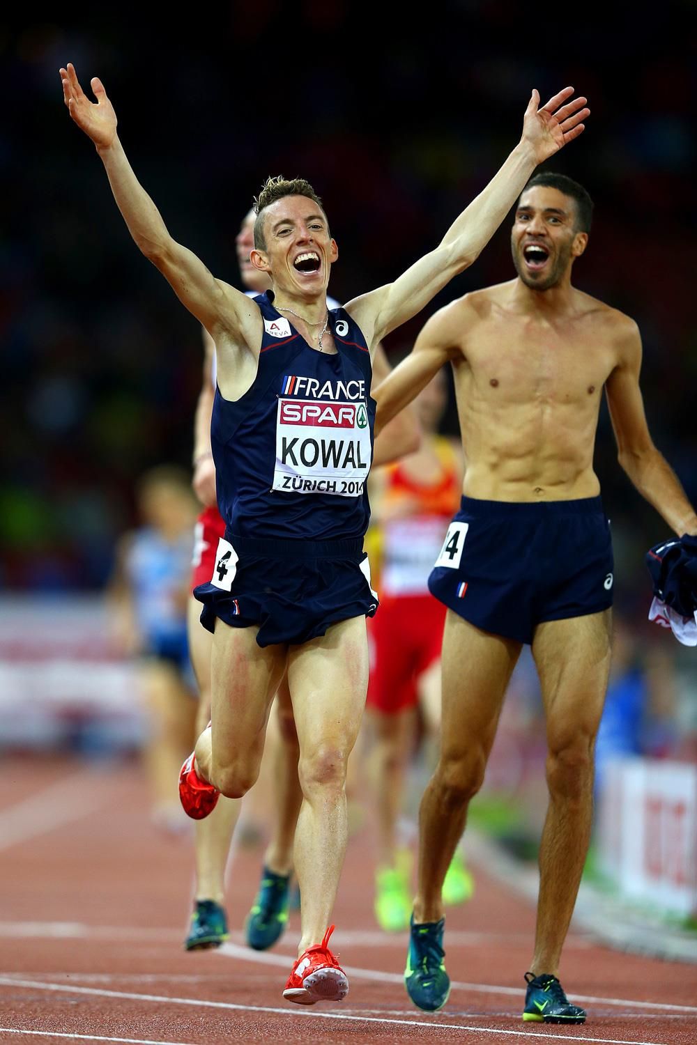 The new Kiprun Carbon Supershoe worn by Yoann Kowal, French track ...