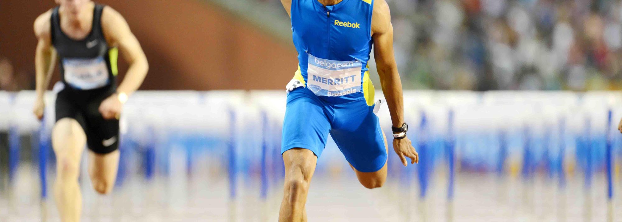 Merritt donates world record spikes – ‘2 weeks to go’ to IAAF Heritage ...