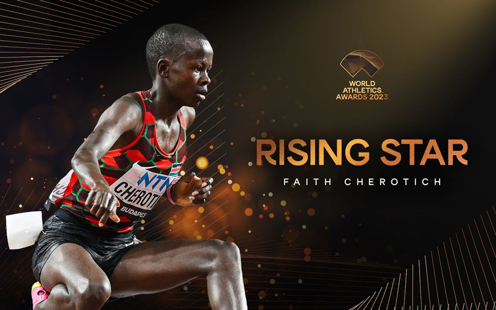 Female Rising Star of the Year | Faith Cherotich | Watch | World Athletics