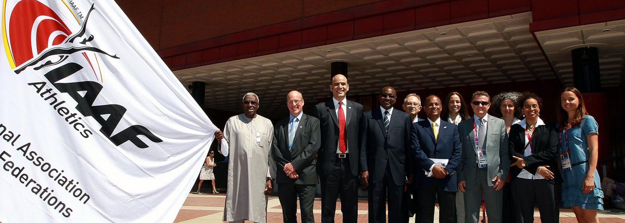 IAAF flag raised in London | NEWS | World Athletics