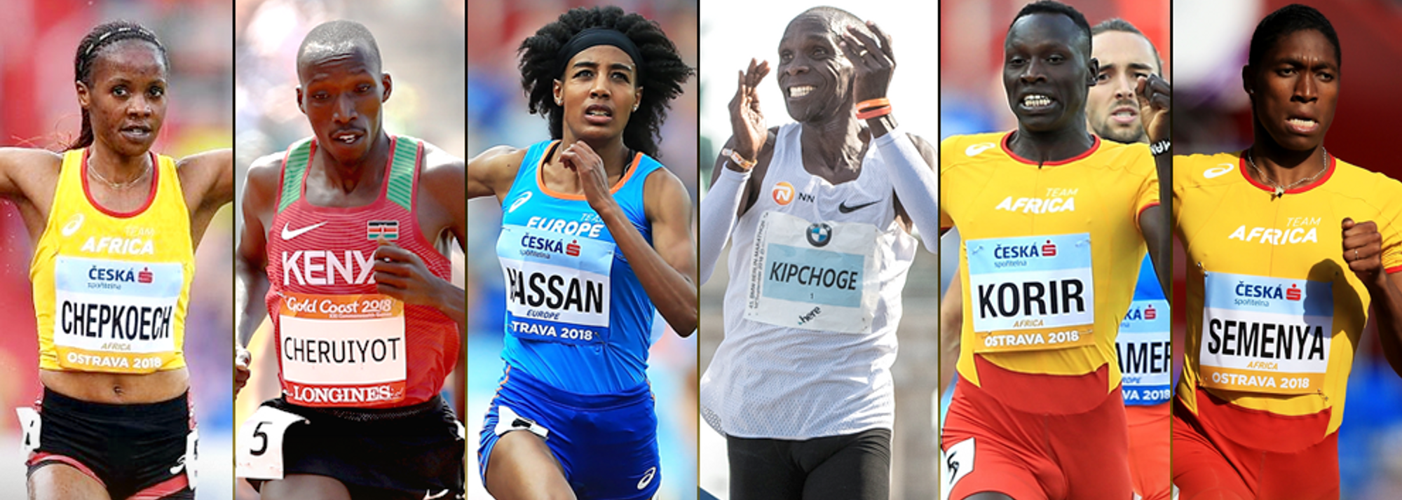 World Athlete of the Year 2018 nominees – middle and long distance ...