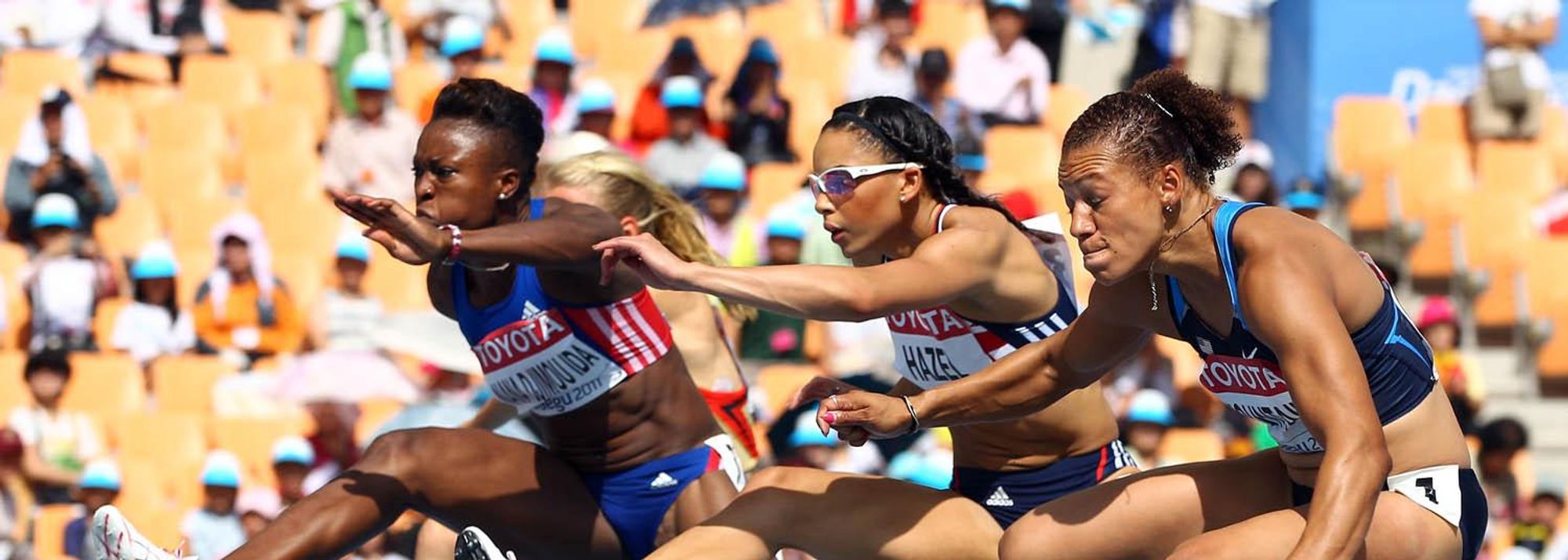 Women's Heptathlon - 100m Hurdles - Fountain edges Ennis to take early ...