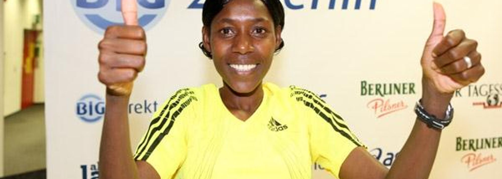 Paul Tergat gibt Startschuss für Marathon-Weltmeister Luke Kibet in ...