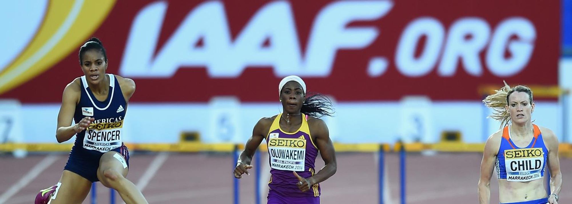 Report: women's 400m hurdles – IAAF Continental Cup, Marrakech 2014 ...
