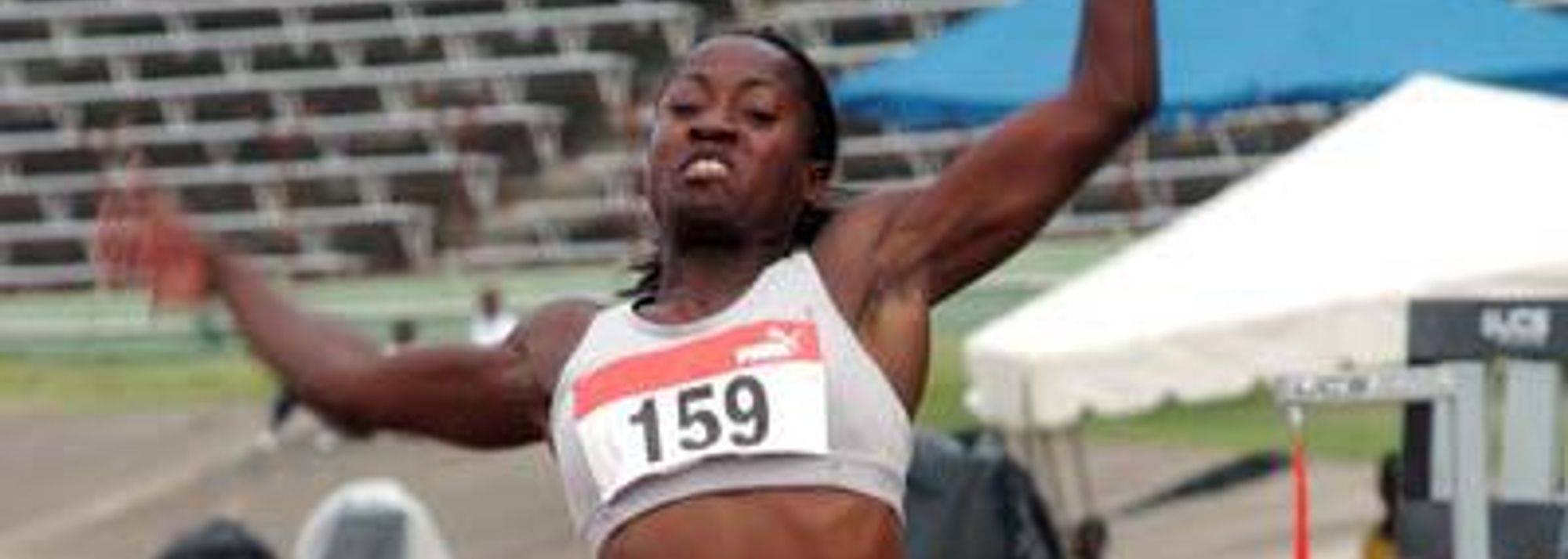 Graham takes Long Jump title, Frater advances easily to 100m final ...