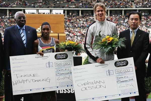 Two share One Million Dollars, as 61,000 crowd rechristen Olympic ...