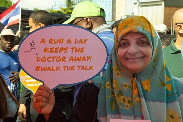 IAAF 'Walks the Talk' with WHO's Health for All Challenge in Geneva ...