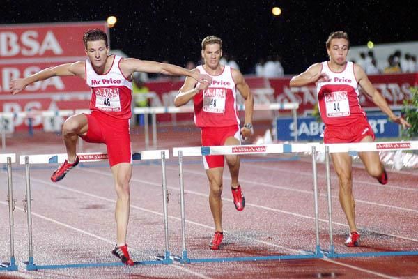 Alwyn Myburgh defeats deep field of 400m Hurdlers in ABSA series | NEWS ...