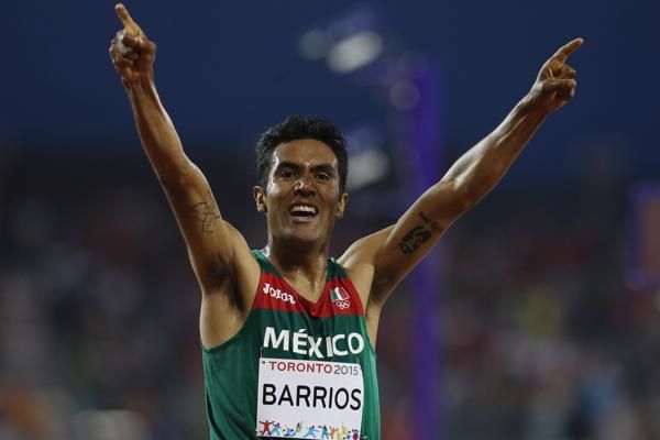 Barrios makes history as three records fall on opening day of athletics ...