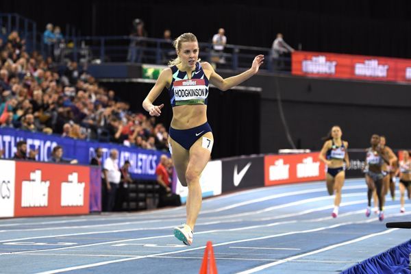 Hodgkinson breaks world indoor 600m best, Kincaid and Nuguse lead fast ...