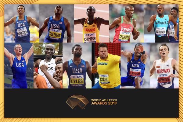 Nominees announced for Male World Athlete of the Year 2019 | World ...