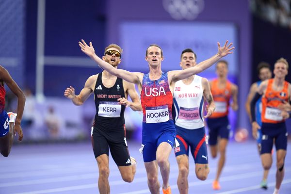 Hocker the shocker earns 1500m title in Olympic record as Kerr v ...