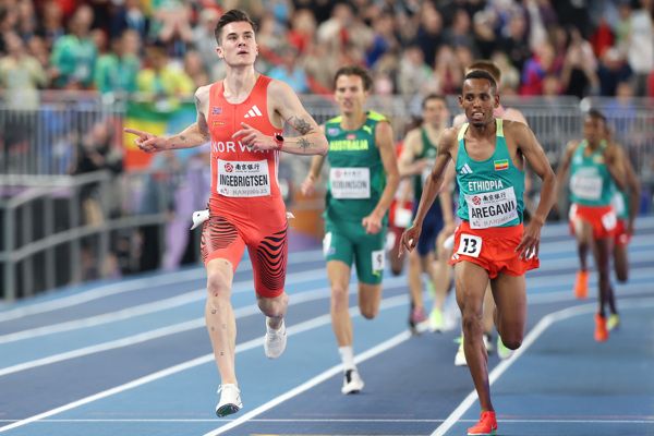 Ingebrigtsen takes 3000m gold in Nanjing | News | Nanjing 25 | World Athletics Indoor Championships