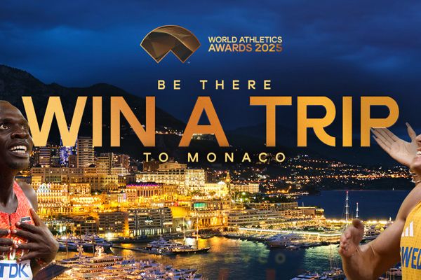 Win an unforgettable VIP weekend at the World Athletics Awards – Monaco ...