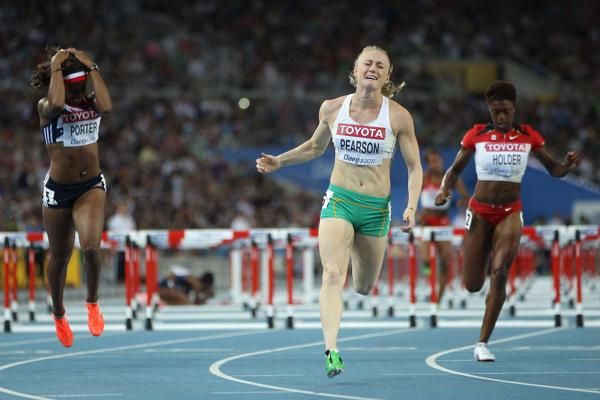 Women's 100m Hurdles - Final - Pearson clocks sensational 12.28 ...