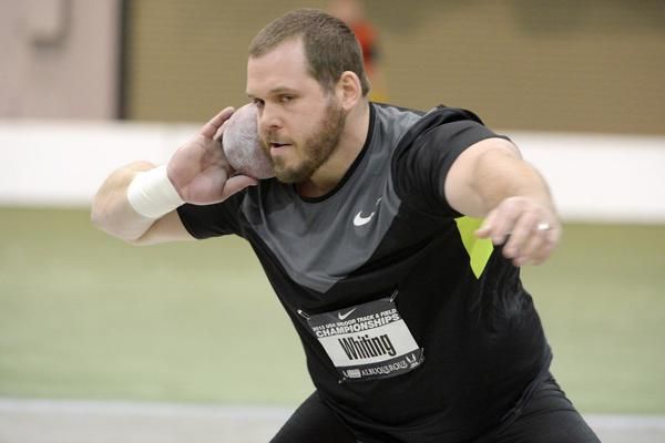 Whiting extends world lead in the Shot at US Indoor Championships ...